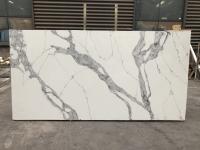 China Quartz stone kitchen top Polished Artificial Quartz Stone Quartz Slabs 3200*1600mm for sale