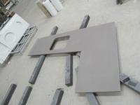 China Quartz Stone Countertops Outdoor Stone Kitchen Granite Kitchen Worktops White for sale
