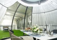 China Outdoor 360 Degree Cystal PC Bubble Dome Tents Restaurant Igloo House for sale