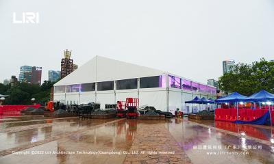China Fire Retardant Party Event Tent With White PVC Sidewall for sale