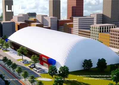 China Giant Arc Inflatable Air Dome Sport Event Tents Membrane Structure For Swimming Pool for sale