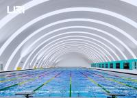 China Giant Arc Inflatable Air Dome Sport Event Tents Membrane Structure For Swimming Pool for sale
