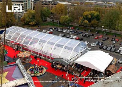 China Large Aluminum Clear Span Tents Polygon Waterproof Canopy Ice Rink Tents for sale