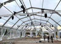 China Large Aluminum Clear Span Tents Polygon Waterproof Canopy Ice Rink Tents for sale