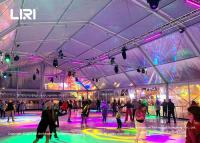 China Large Aluminum Clear Span Tents Polygon Waterproof Canopy Ice Rink Tents for sale