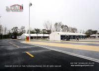China PVC Sidewall Double Wings Glass Door 20x90m Outdoor Event Tents for sale