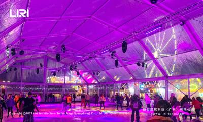 China UV Resistant Outdoor Sport Polygon Event Tent 6082 Aluminium Frame for sale