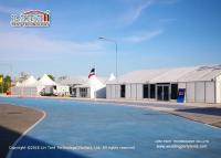 China 20m Span Width Outdoor Event Tents With PVC Sides Hard Walls For Catering for sale