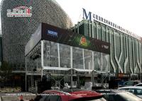 China 10m X 15m Outdoor Event Tents Transparent Live Shows Marquee 10m Side Height for sale