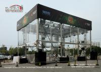 China 10m X 15m Outdoor Event Tents Transparent Live Shows Marquee 10m Side Height for sale