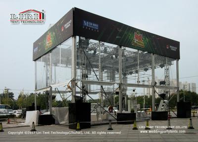 China 10m X 15m Outdoor Event Tents Transparent Live Shows Marquee 10m Side Height for sale