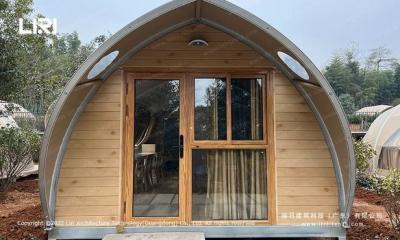 China High Class Luxury Shell Glamping Tents Hotel Flame Retardant for sale