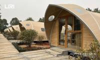 China High Class Luxury Shell Glamping Tents Hotel Flame Retardant for sale