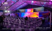 China Flame Retardant Outdoor Event Tents PVC 30m X 30m 6m Eave Height for sale