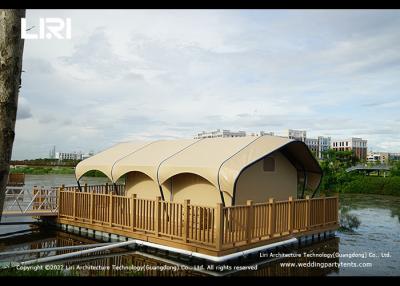 China Luxury Hotel Resort Hawaii Dessert Glamping Tents With Bathroom Waterproof for sale