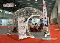 China Aluminium Frame Geodesic Domes Construction Tent , Dome Party Tents for sale