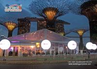 China Transparent Event Outdoor Party Tents 20X40 With High Strength for sale