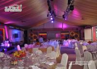 China White Outdoor Event Tents for Wedding Receptions , Wedding Marquee for sale
