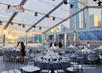 China Waterproof Outdoor Event Tents Large Capacity 300 Guest Transparent for sale
