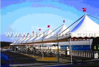 China High Peak Beach Gazebo Tent for Parties, White Outdoor Gazebo Canpoy Marquee for Garden for sale