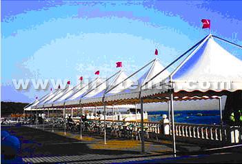 China High Peak Beach Gazebo Tent for Parties, White Outdoor Gazebo Canpoy Marquee for Garden for sale