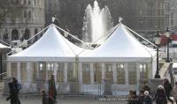 China High Peak Beach Gazebo Tent for Parties, White Outdoor Gazebo Canpoy Marquee for Garden for sale