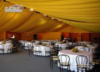 China 20 Meters Luxury Wedding Marquee Hire With ABS Walls For Parties for sale