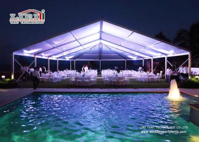 China Aluminum Frame Outdoor Large Party Tent 20X20 White Party Marquee For Event for sale