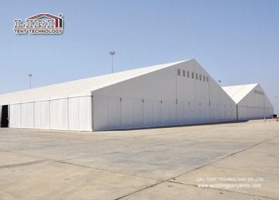 China 60x220m White  PVC Aluminum Temporary Industrial Storage Marquees Tents for sale
