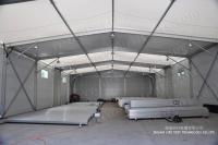 China Waterproof clear span outdoor exhibition tents with aluminum and PVC material for sale