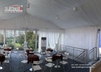 China Flame Retardant Double Decker Tents / Commercial Event Tents A Frame for sale