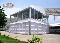 China Solid ABS Wall 10 By 10m Double Decker Tent With PVC Roof Cover For Event for sale