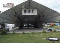 China 25m Span TFS Marquee Tent Silvery PVC Flame Retardant Roof for 1000 Person Outdoor Events for sale