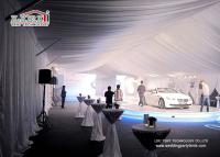 China 5000 Capacity Aluminum Frame Exhibition Tents 40m x 70m with Wind Resistant PVC for sale