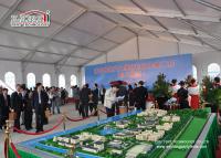China White Marquee Tent Events , Wedding Reception Marquee Second Hand for sale