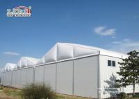 China White Clear Span Motorcycle Storage Tent / Industrial Outdoor Warehouse Tents for sale