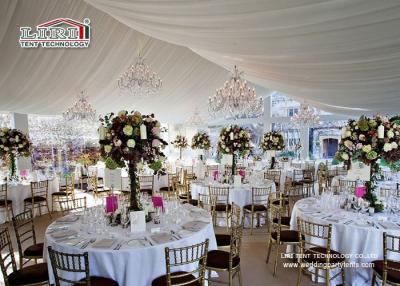 China Luxury Decoration Second Hand Marquee Tent For Wedding Party Waterproof for sale