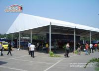China White Waterproof Translucent Portable Second Hand Marquee Tents Heavy Duty with 40m Width for sale