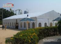 China White 2Nd Hand Clear Span Marquee , Outside Storage Tents 500 People for sale