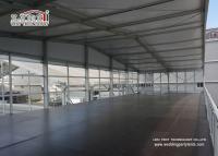 China 5000 sqm Glass Wall Aluminum Frame Second Hand Marquee Canopy Tent  Waterproof PVC for sale