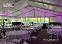 China Commercial Outdoor Glass Wall  Event Tents Catering Rental Tent Roof Linning for sale