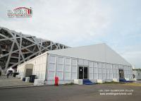 China Events Outoor Clear Span Tents Aluminum Frame With Solid Walls for Party for sale