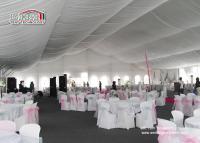 China Party Luxury Wedding Tents Glass Walls for 500 - 600 People for Outdoor Wedding Event for sale