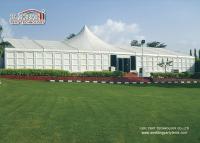 China Aluminum Clear Span Warehouse Motorhome Storage Tents , Big Party Tents for sale