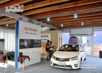 China Car Show Double Decker Exhibit Structures 10 X 20 With Glass Walls for sale