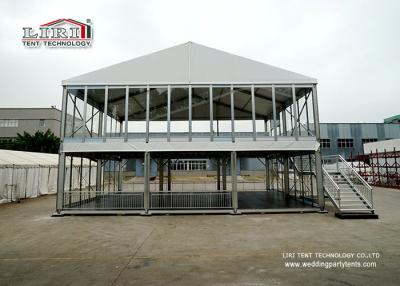 China Fire Proof Large Wedding Tents , Roof Cube Tent Aluminum Frame for sale