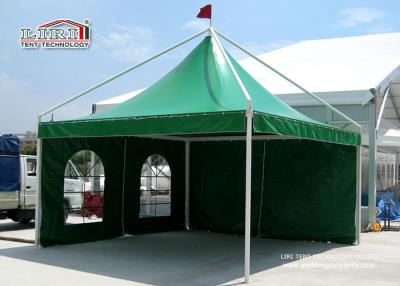 China 5X5 Gazebo Canopy Tent , Pagoda Green Canopy Tent Exhibition for sale