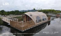China 6m Outdoor Waterproof Luxury Glamping Tents For Bathroom for sale