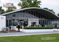 China Arch Large White Tent With Glass Wallss And Doors For Elegant multiply Outdoor Events for sale
