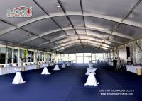 China Arch Large White Tent With Glass Wallss And Doors For Elegant multiply Outdoor Events for sale